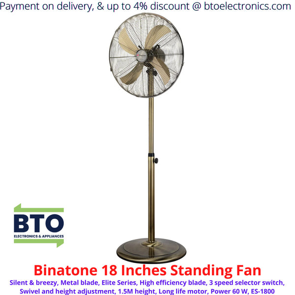 Binatone 18 Inches Standing Fan – BTO Electronics & Appliances, Wuye, Abuja