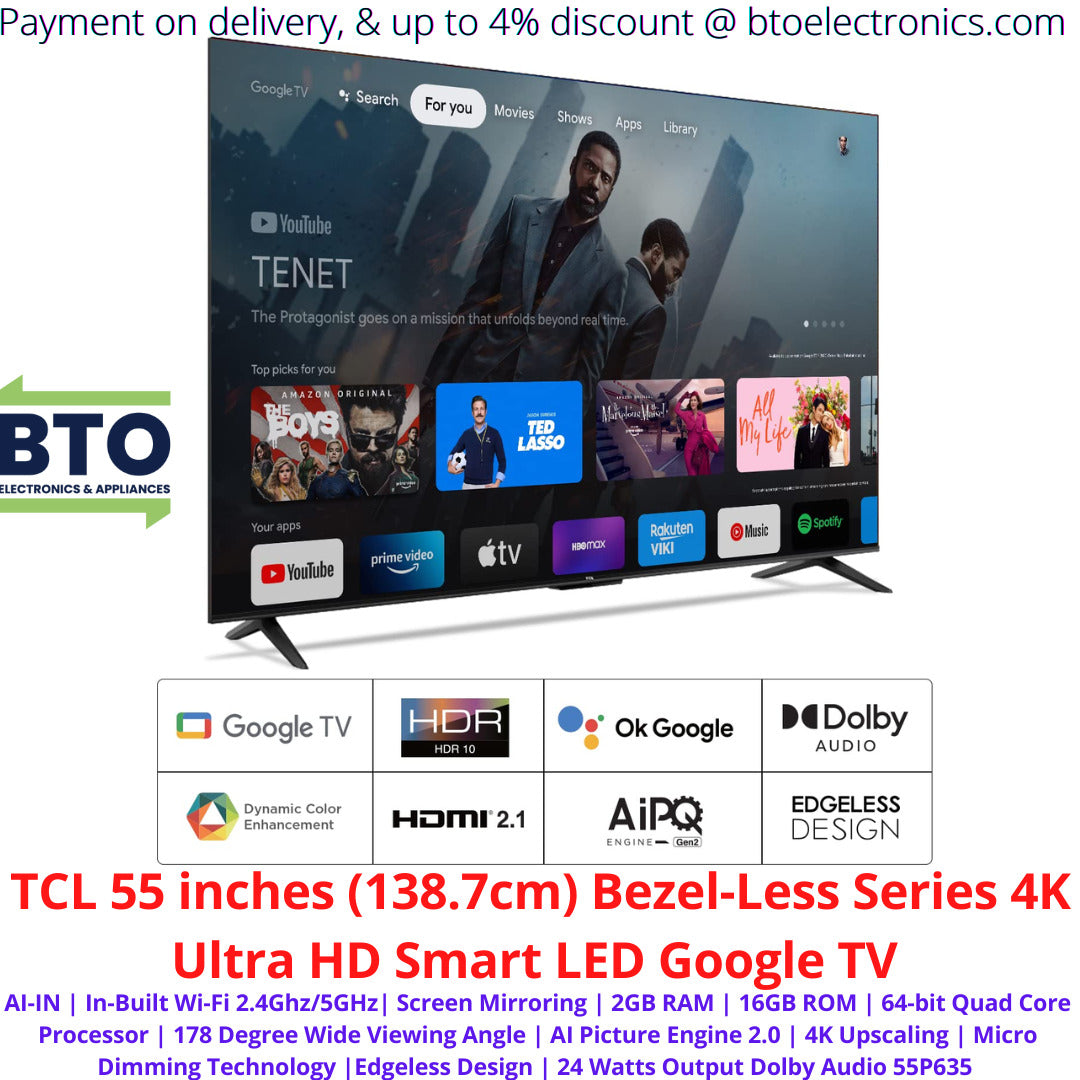 Televisions – BTO Electronics & Appliances, Wuye, Abuja